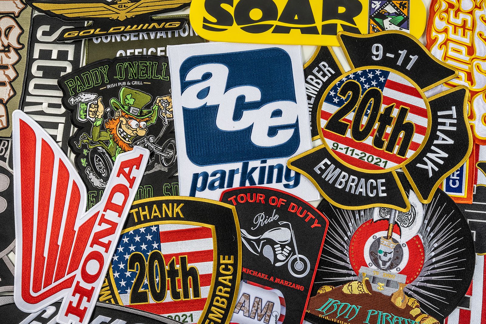 Custom Embroidered Patch Manufacturers | Pacific Emblem
